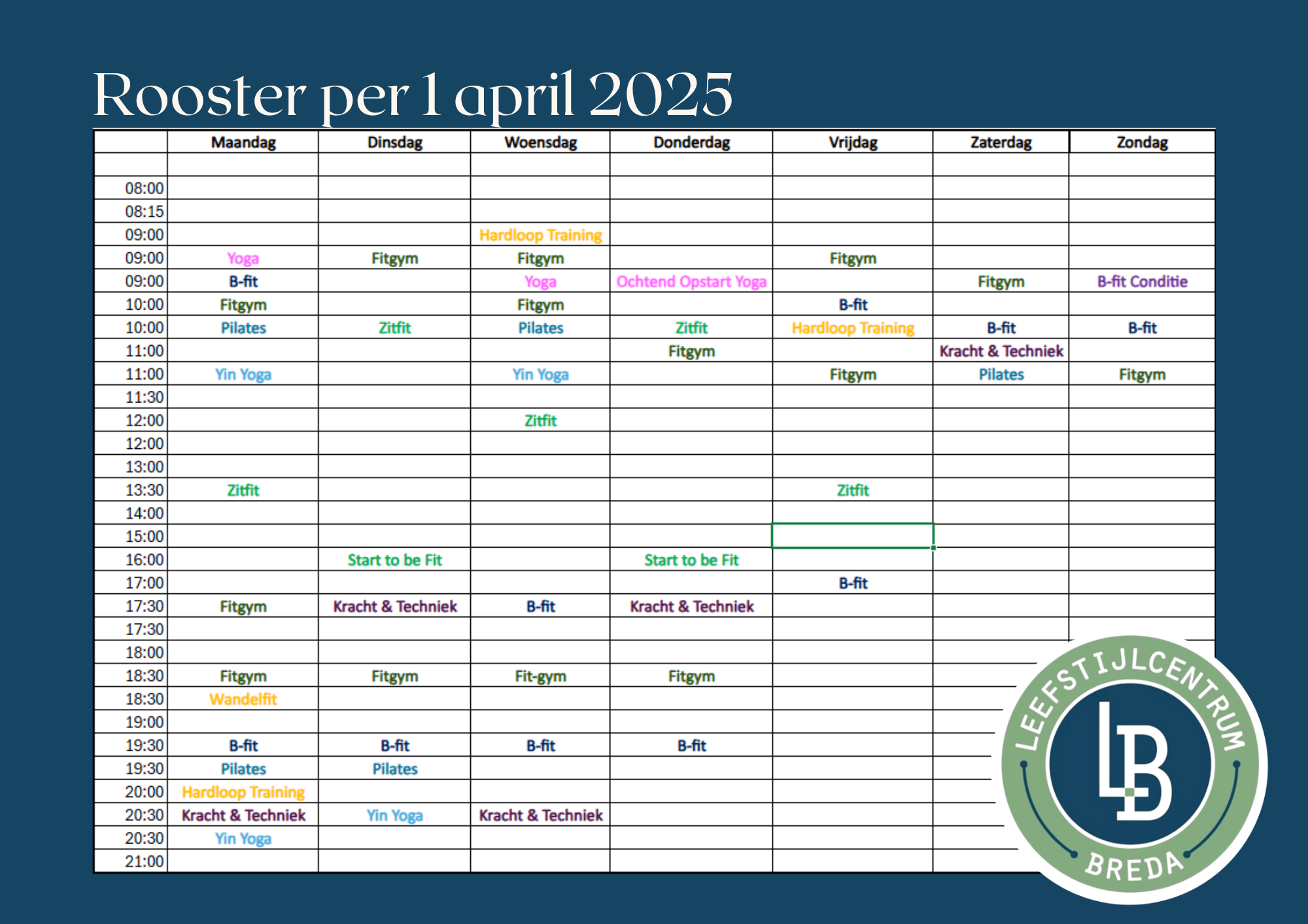 Rooster - Leefstijlcentrum Breda